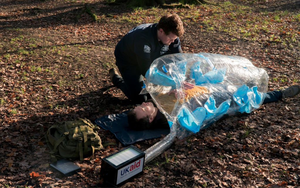 Inflatable operating room can revolutionize emergency surgery in war ...