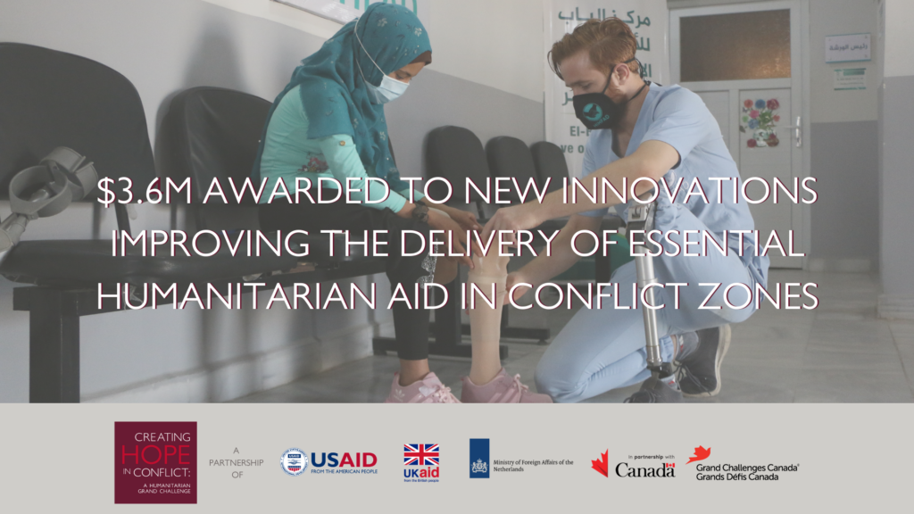 12 new solutions transforming humanitarian response for people affected ...